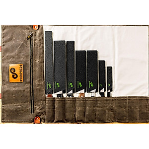 EVERPRIDE Chef Knife Sheath Set (7-Piece Set) Universal Blade Edge Cover Guards for Chef’s and Kitchen Knives – Durable, BPA-Free, Felt Lined, Sturdy ABS Plastic – Knives Not Included