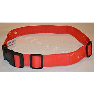 CollarSafe 1" Wide Basic Economical Replacement Collar - FITS PetSafe PIF-275, Microlite & Many Other Modules Requiring 2-Holes 1-3/16” Apart to Attach – PLS Read Listing - View Photos