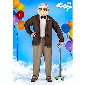 Fun Costumes Men's Carl Disney UP Plus Size - 3X Black