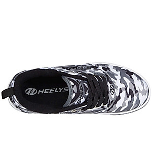 HEELYS Boy's Pro 20 Prints (Little Kid/Big Kid/Adult) Charcoal/Grey/Camo 2 Little Kid M