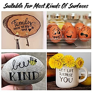 Permanent Markers,Fine Tip Black Permanent Marker Pens Bulk of 85 Pack Black Marker Set Waterproof,Quick Drying Black Markers Permanent Work On Wood,Metal,Plastic,Stone,Glass For Office School Home