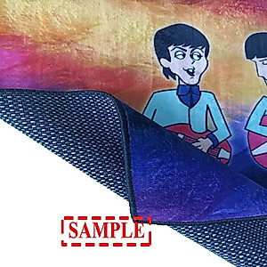 Beatles Rugs, Beatles Gifts, Beatles Rugs for Living Room, Non Slip Rug, Area Rug, Beatles Rugs for Bedroom, Themed RugRug,Themed Rug, Rug for Living Room,rughouse34_891.1