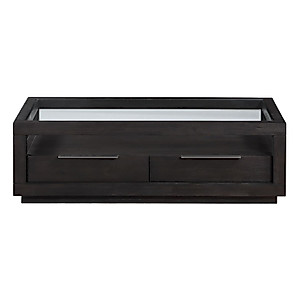 Modus Oxford Coffee Table with 2-Drawer, Basalt Grey