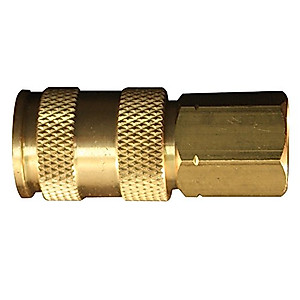 Milton Industries (S-766) 3/8" FNPT Female V-Style High-Flow Coupler