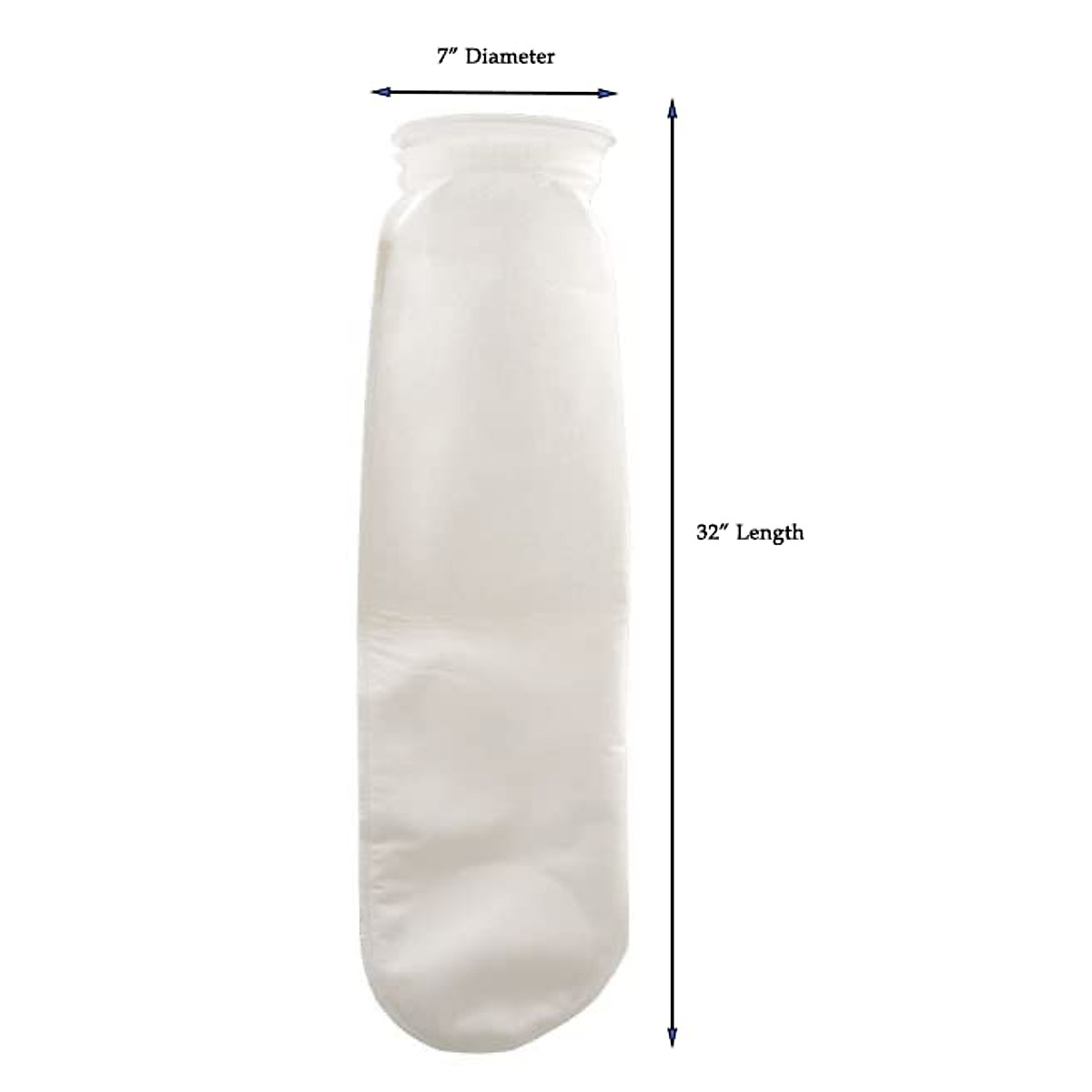 Neo-Pure FB Series #2 Nylon Monofilament Bag Filter Poly Ring 600 Micron
