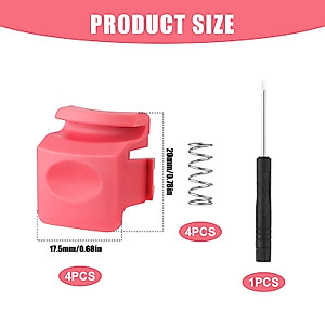 4pcs Replacement Button Compatible with Owala FreeSip 24oz 32oz, Water Bottle Lid Mouth Push Switch Top Cap Seal Stopper Replacement Parts for Owala 19/24/32/40oz Accessories, Carmine