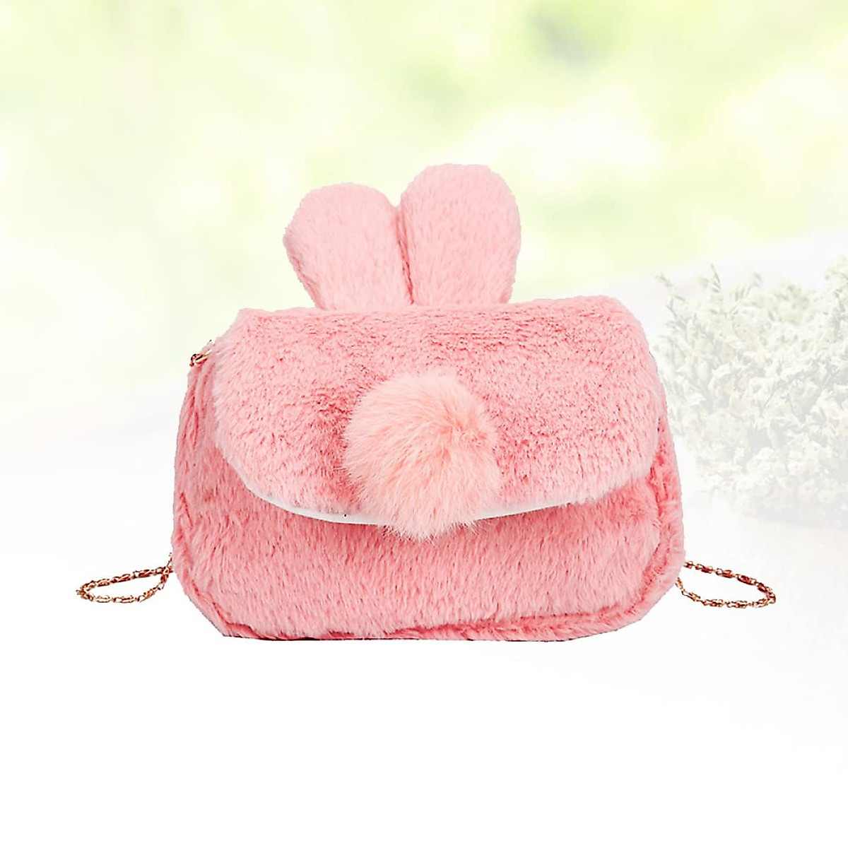 VALICLUD 2pcs Body Cross Bag for Women Womens Sling Bags Crossbody Womens Cross Body Purses Crossbody Bag for Women Womens Crossbody Plush Crossbody Bag Shoulder Bag Women's Fur Bag Rabbit