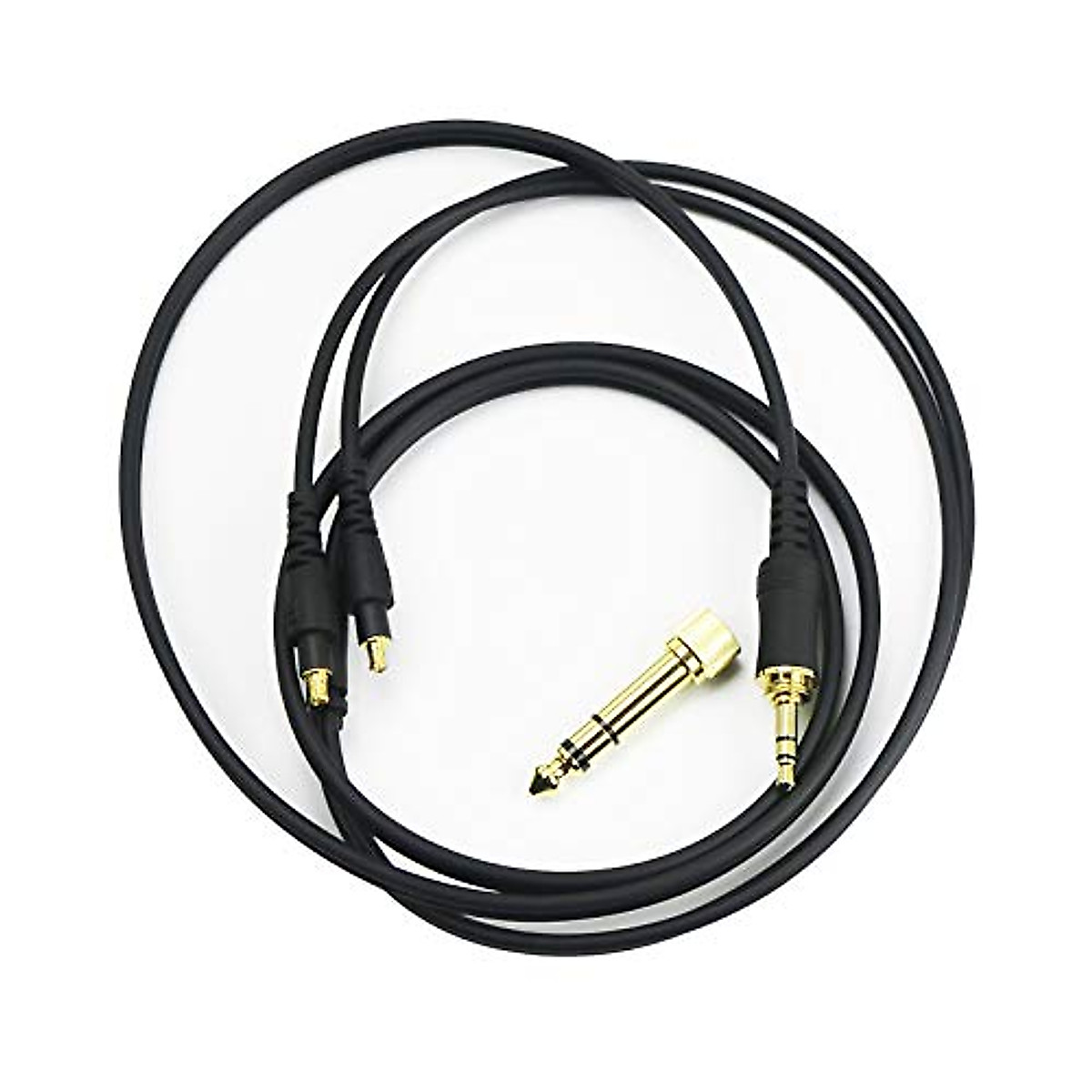 NewFantasia Replacement Audio Upgrade Cable Compatible with Audio-Technica ATH-MSR7b, ATH-SR9, ATH-ESW990H, ATH-ES770H, ATH-ADX5000, ATH-AP2000Ti Headphones 1.2meters/4feet
