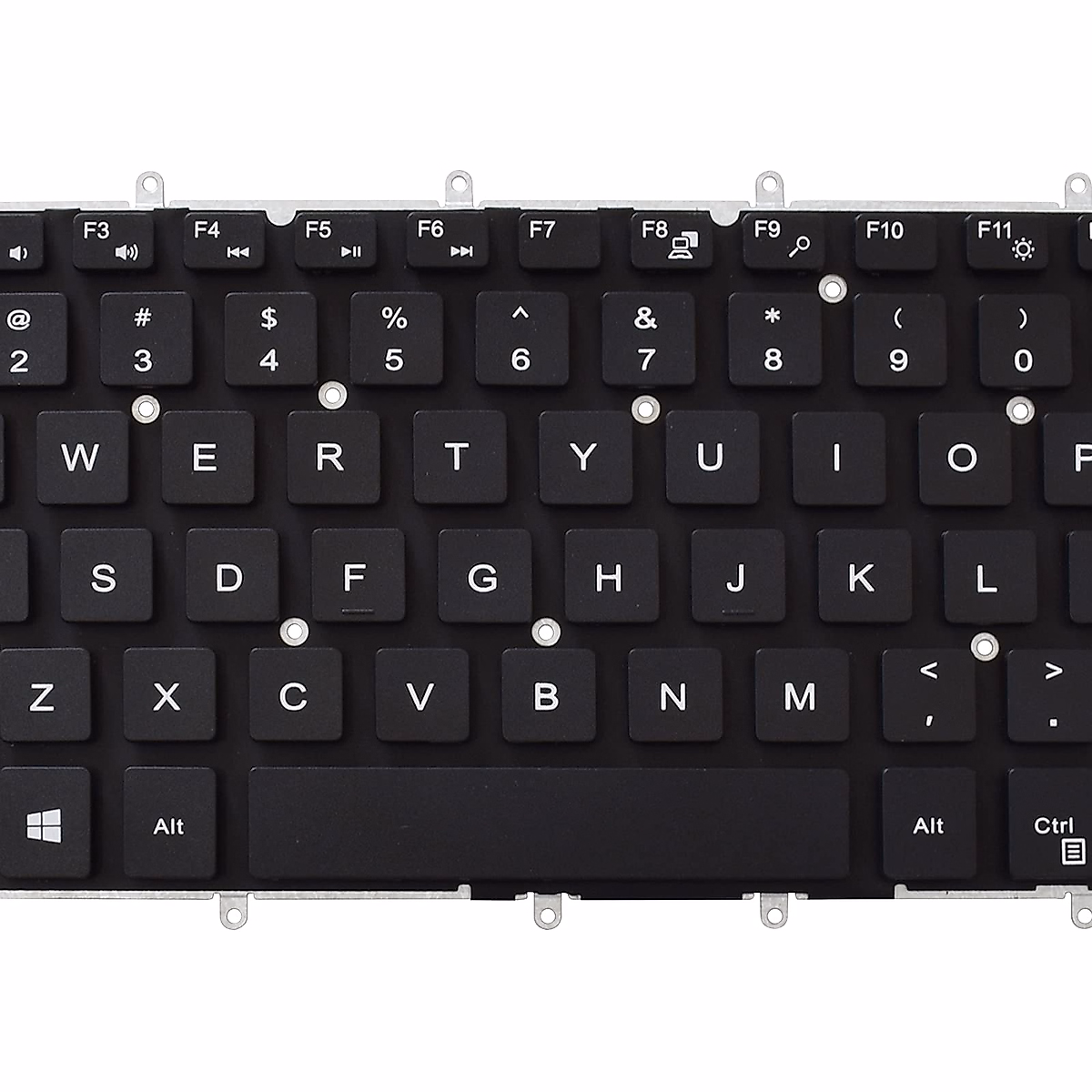 SUNMALL Replacement Keyboard Compatible with Dell Inspiron 5368 5378 5370 5578 5579, Inspiron 7368 7370 7373 7375 7378 7460 7560 7570 7572 7573 7579 Laptop Black US Layout(No Backlight)