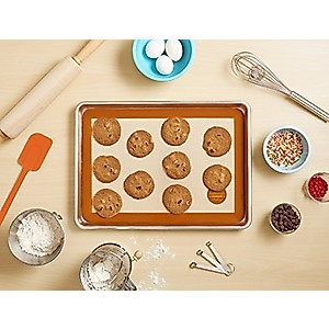 Mrs. Anderson’s Baking Non-Stick Silicone Big Baking Mat, 20.5-Inches x 14.5-Inches