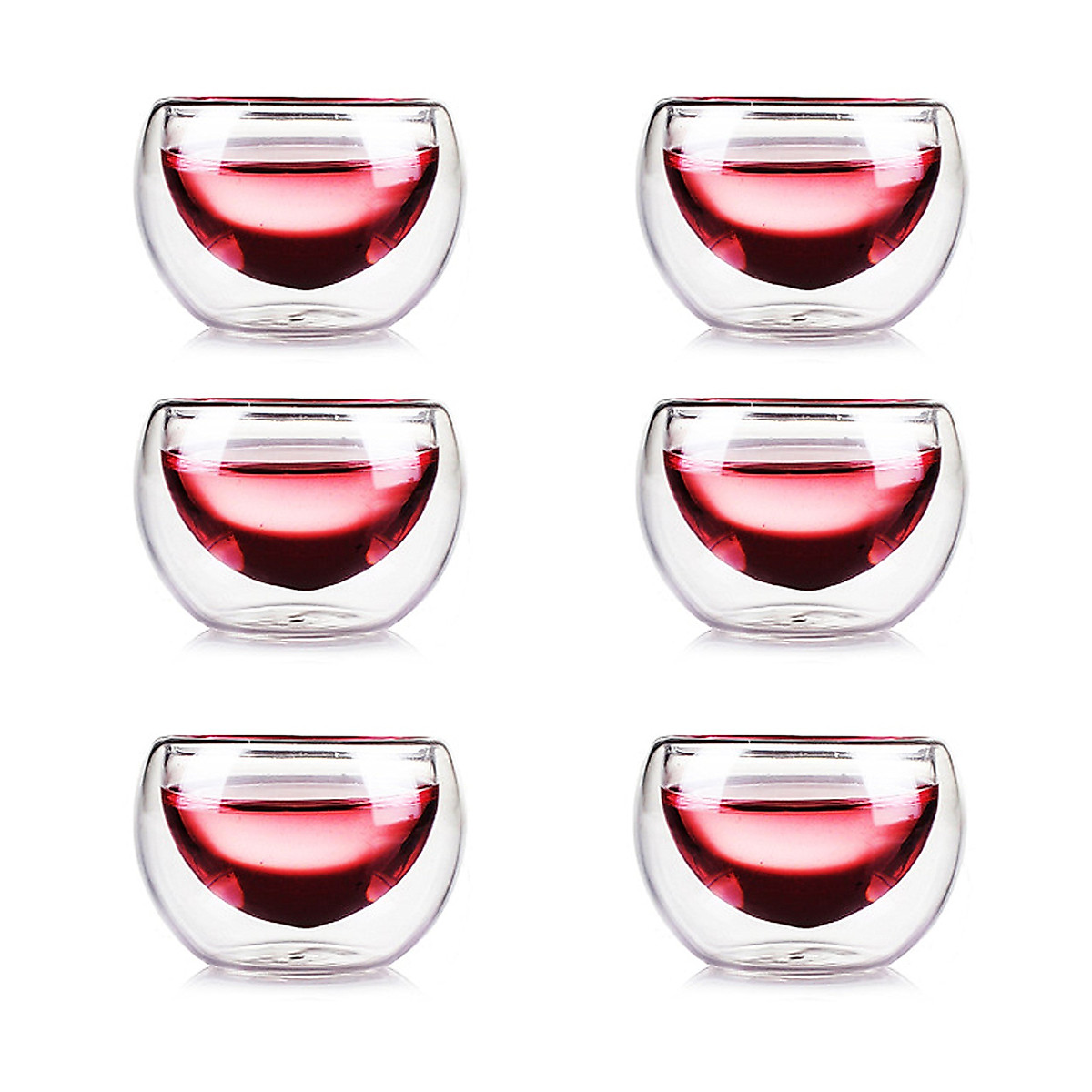 Jusalpha 11 PC-Glass Filtering Tea Maker Teapot with a Warmer and 6 Tea Cups Set (Version 2, 27-Oz)