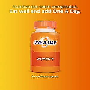 One A Day Women’s Multivitamin Gummies, Multivitamin For Women with Vitamin A, C, D, E and Zinc for Immune Health Support*, Calcium & more, 170 count