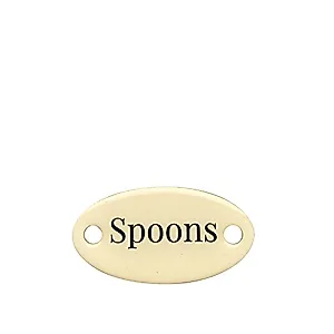 Duke Baron Vintage Brass Tag, Spoons