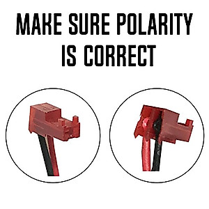 1.2V 1000mAh Exit Sign Battery Lithonia elb1p201n2 ELB1P2901N ELB1P201N LQMSW3R12277ELW NiCd Nickel Cadmium Emergency Light 1200mAh 1400mah 1ah 1.2ah red Connector (10 Pack)