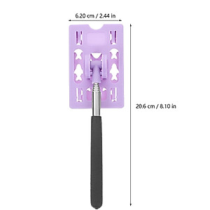 Parking Telescopic Check Rod Grabber Tool Parking Toll Swiping Stick Parking Payment Stick Telescopic Pass Rod Toll Pass Rod Car Stoppers for Parking Payment Rod Car Payments Rod