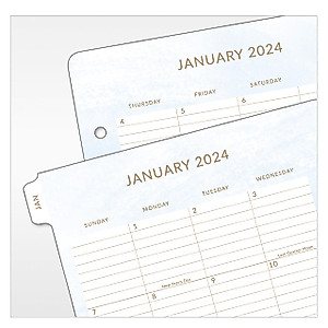 FranklinCovey - Simplicity for Moms Weekly Ring-Bound Planner (Classic, Jan 2024 - Dec 2024)