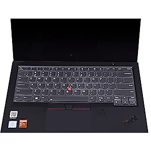 Keyboard Cover Skin Protector for 14" Lenovo ThinkPad X1 Carbon Gen 8/7/6/5 2020-2017,Lenovo ThinkPad X1 Yoga 2rd/3rd/4th/Thinpad T490 T490s T480 T480S[NOT for 2021 Lenovo ThinkPad X1 Carbon Gen 9]