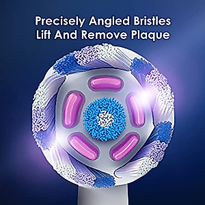 iO Series Ultimate White Replacement Brush Head for Oral-B iO Series Electric Toothbrushes, White, 4 Count