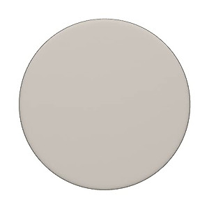 Greige Gray Stone Beige Simple 1 Color Minimal Neutral Nude PopSockets Swappable PopGrip