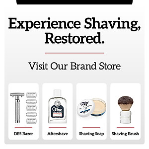 Fine Mr Barber Blue Mens Aftershave -A Splash of Classic Barbershop Aftershave for Modern Men - The Wet Shaver’s Favorite