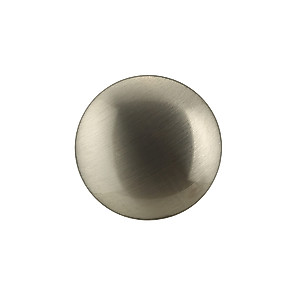 Richelieu Hardware DP9041195 (10-Pack) Copperfield Collection 1 3/16-inch (30 mm) Brushed Nickel Modern Cabinet and Drawer Knob for Kitchen, Bathroom, and Furniture