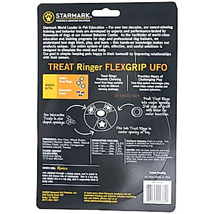Starmark Treat Ringer FlexGrip UFO Medium