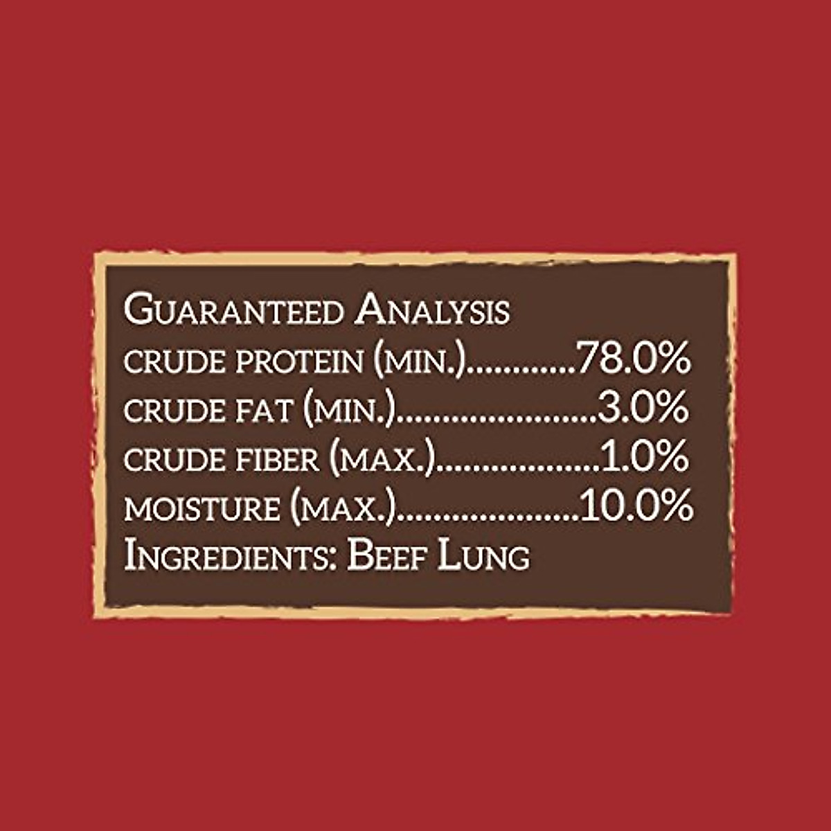 Nature's Logic Beef Lung Steak, 1lbs