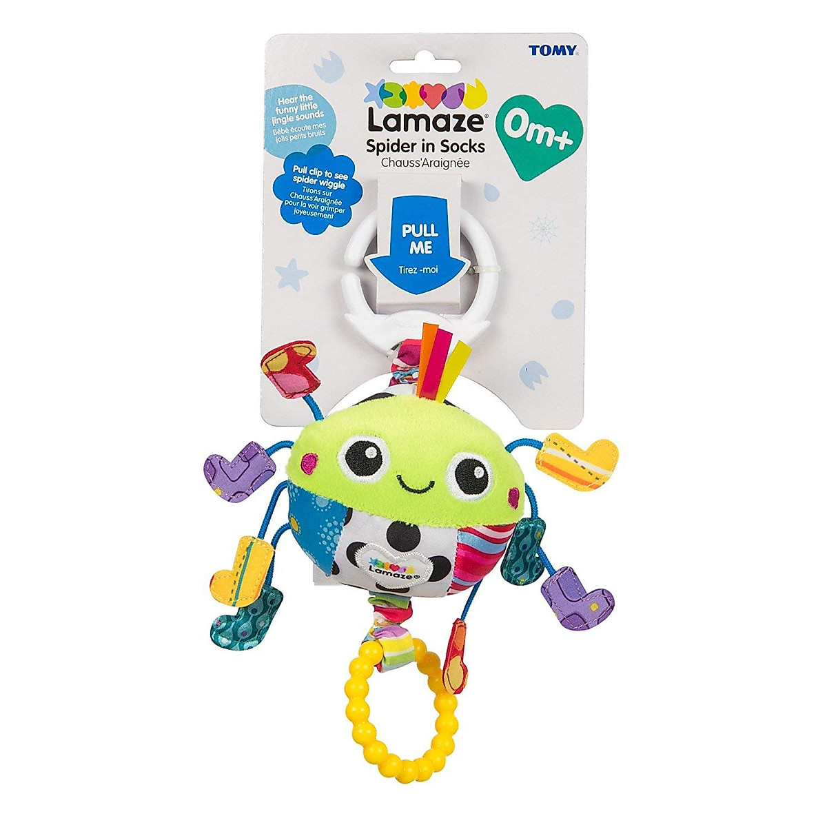 Lamaze Clip & Go Spider in Socks