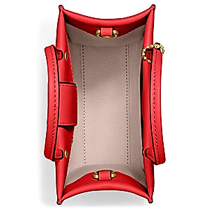 COACH Mini Cashin Tote Sport Red One Size
