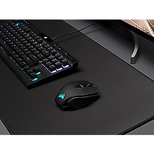 Corsair M65 RGB Ultra Wireless, Tunable FPS Wireless Gaming Mouse, Black