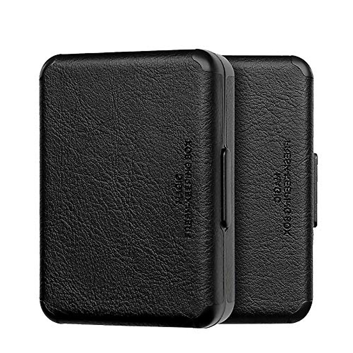 Storage Box for iq-os Heets and Accessories, PU Leather Case Traveling Cover Protective Pouch Bag (Black)