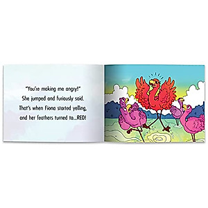 Fiona Flamingo - Children’s Emotions Book that Teaches Emotional Intelligence & How To Identify, Label, and Manage Feelings - Best Toddler Books That Grows Social Skills For Kids