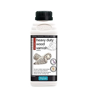 Polyvine Heavy Duty Interior Wood Varnish Satin 500ml