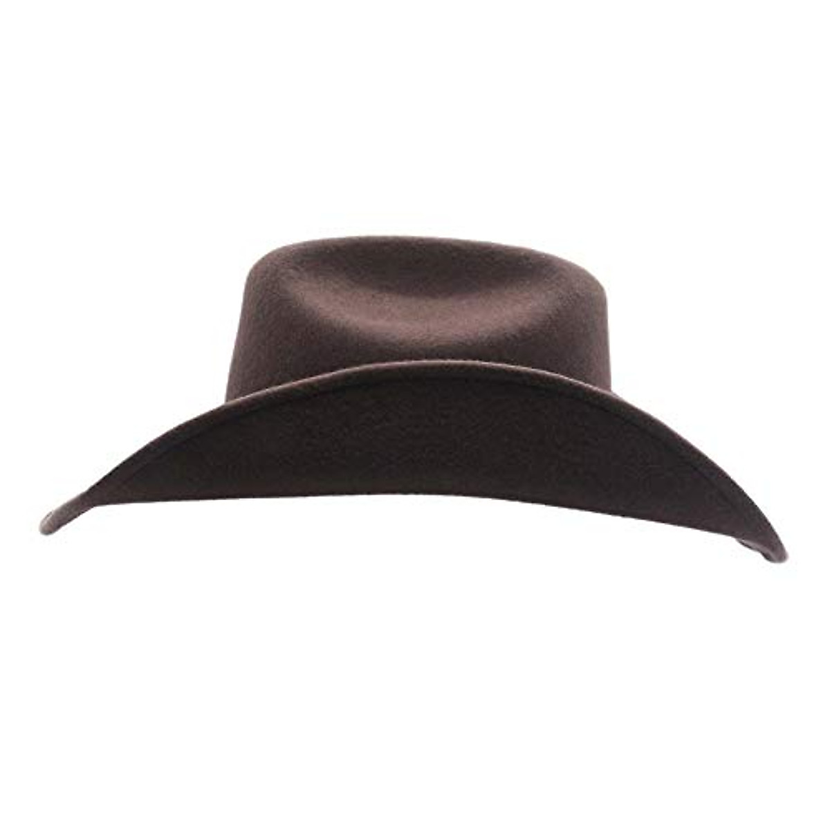 Mens+Wool+Cowboy+Hat+Cody+Brown+Shapeable+Western+Felt+Hats+By+Silver+Canyon