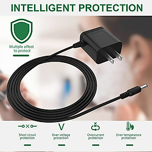 HQ840 Shaver Charger Cord Compatible with Philips HQ840 Norelco Multigroom Series 3000 MG3750 MG3750/50 MG3750/10 MG3750/60 MG3760 MG3760/50 Beard Trimmer Adapter Power Supply Cord Battery Charger