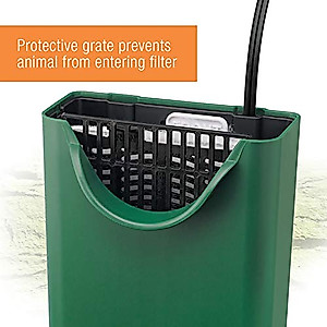 Zilla Aquactic Pet Reptile Internal Water Filter, For Up To 40 Gallons of Water