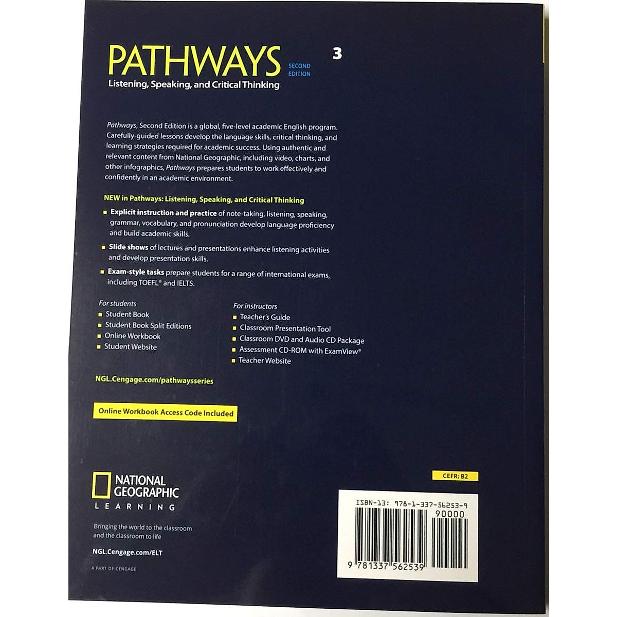 Pathways: Listening, Speaking, and Critical Thinking 3 Student Book/Online Workbook