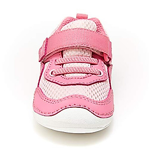 Stride Rite baby boys Soft Motion Rhett Sneaker, Pink, 5 Toddler US
