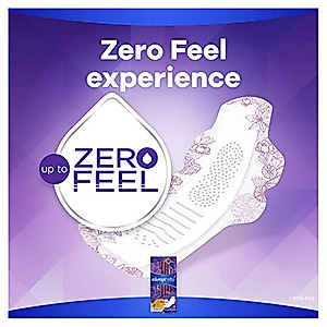 ALWAYS Radiant, Size 4, Overnight Sanitary Pads With Wings, Scented, 20 Count