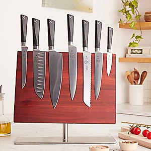 Mercer Culinary Züm 8-Piece Magnetic Board Knife Set, 14 1/8 x 10 1/4, Stainless Steel