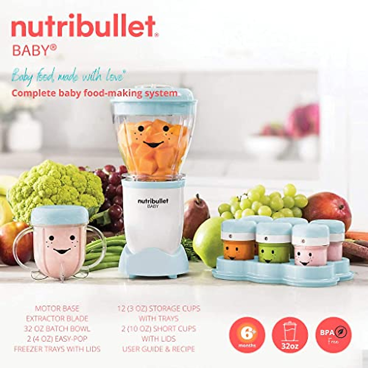 Nutribullet Baby - The Complete Baby Food Prep System