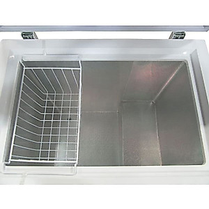 Adcraft BDCF-13 Black Diamond Chest Freezer, 12.6-Cubic Feet, Hinged-Door, 115v