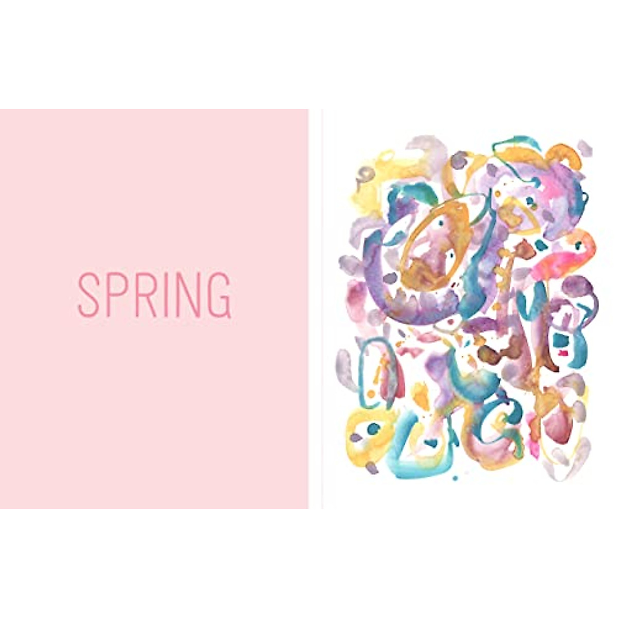 The Reverse Coloring Book™: Through the Seasons: The Book Has the Colors, You Make the Lines