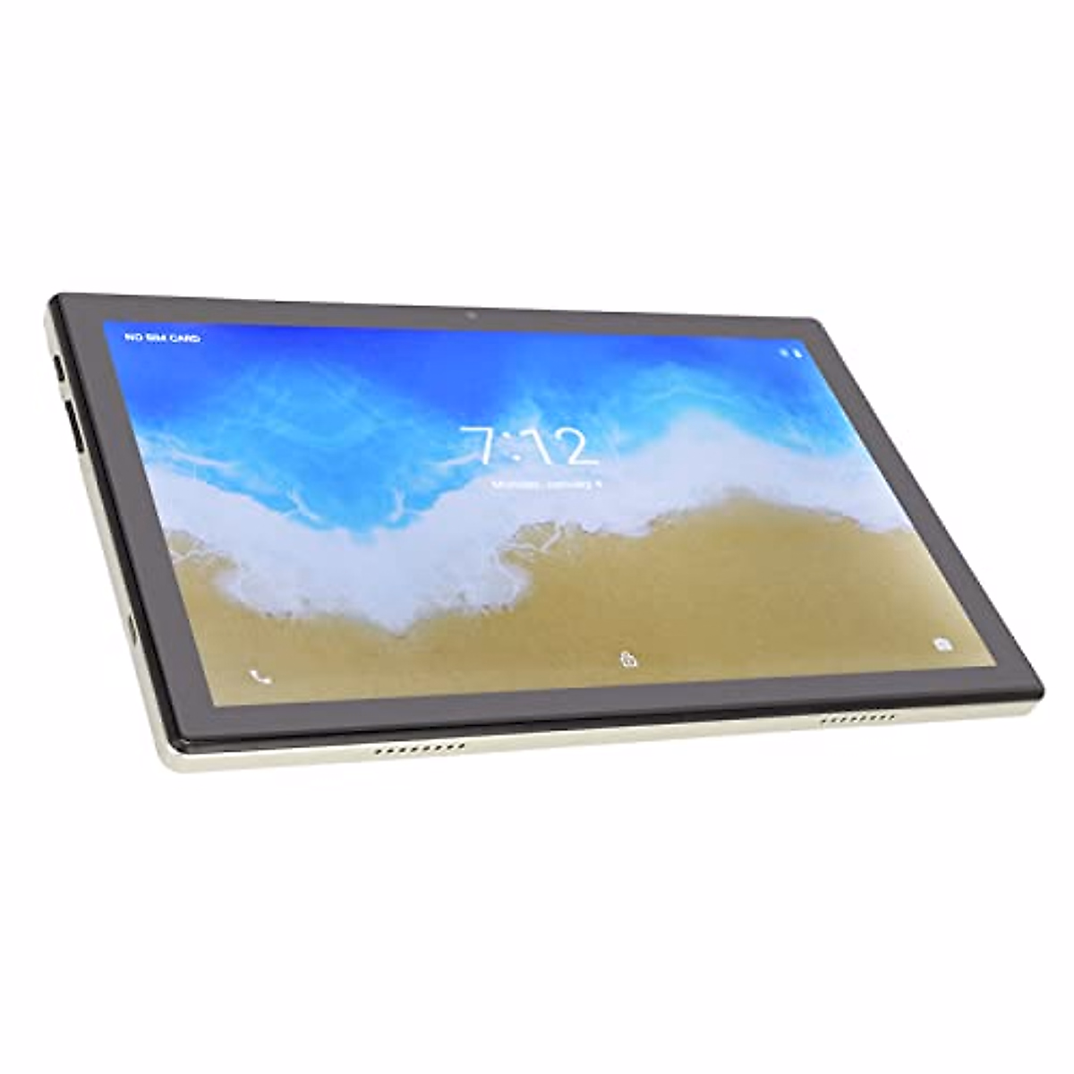 5G WiFi Tablet, 100‑240V Green 10.1 Inch Dual SIM Dual Standby HD Tablet for Adults for Android 12 (US Plug)