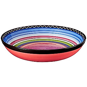 Certified International Tequila Sunrise Serving Bowl, Extra Large, Multicolored