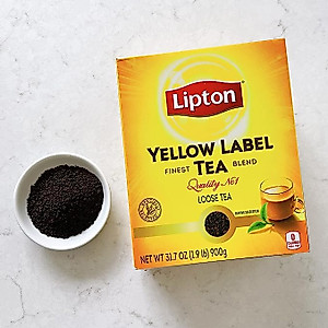 Lipton Yellow Label Loose Tea International Blend 31.74oz (1.9lb) 900g (1)