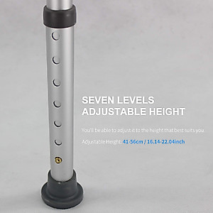 Karlak Bathroom Shower Bench Adjustable Height Shower Tub Stool Lightweight Bath Shower Seat -Slip Shower Chair for Disabled Elderly Pregnant Women