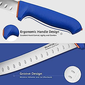 DRAGON RIOT Premium Boning Knife for Meat Cutting 6 Inch BBQ Brisket Meat Trimming Butcher Knife - Stainless Fish Fillet Turkey Carving Knife