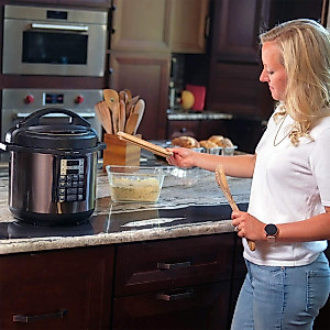Sirena Rapid Pot Pressure Cooker - Large 6 Quart 15-In-1 Electric Instant Pot Pressure Cooker With 50-Recipe Cook Book - Durable Stainless Steel instant pot 6 quart Canning Cooker For Home & Pro Chefs
