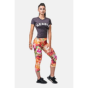 NEBBIA Be Your Own Hero 7/8 Length Leggings 574 Rainbow